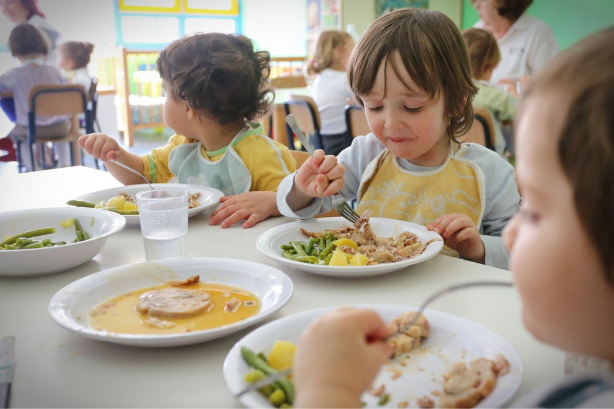 What do Italian Children eat for Lunch at School?
