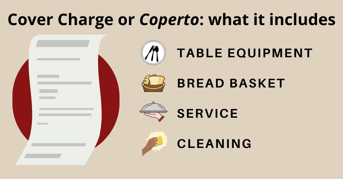 What do we mean by “coperto” in Italian restaurants? (Explained)