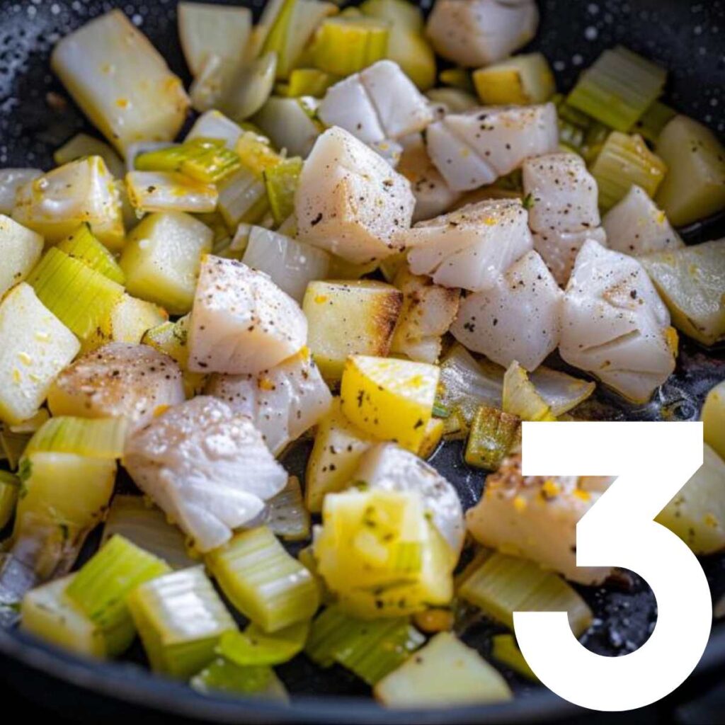 Baccalà coi Porri| Pisana Recipe of Salt Cod with Leeks