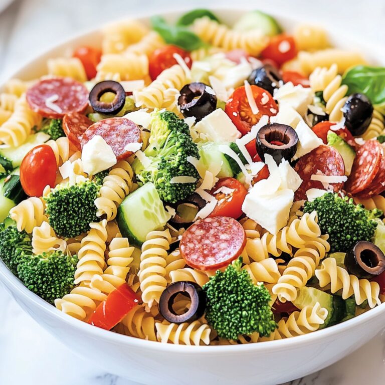 Zesty Italian Pasta Salad – The Best Cold Italian Pasta Salad with ...