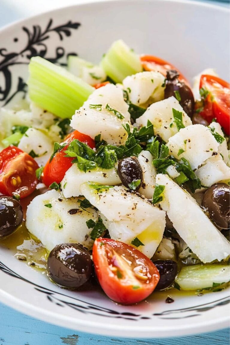 Chilled Salted Cod Salad with Mediterranean Spices – A Must-Try Italian ...