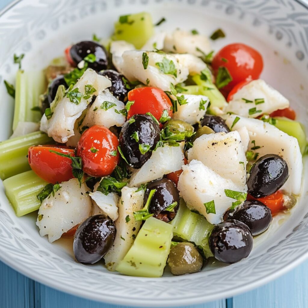 Chilled Salted Cod Salad with Mediterranean Spices – A Must-Try Italian ...