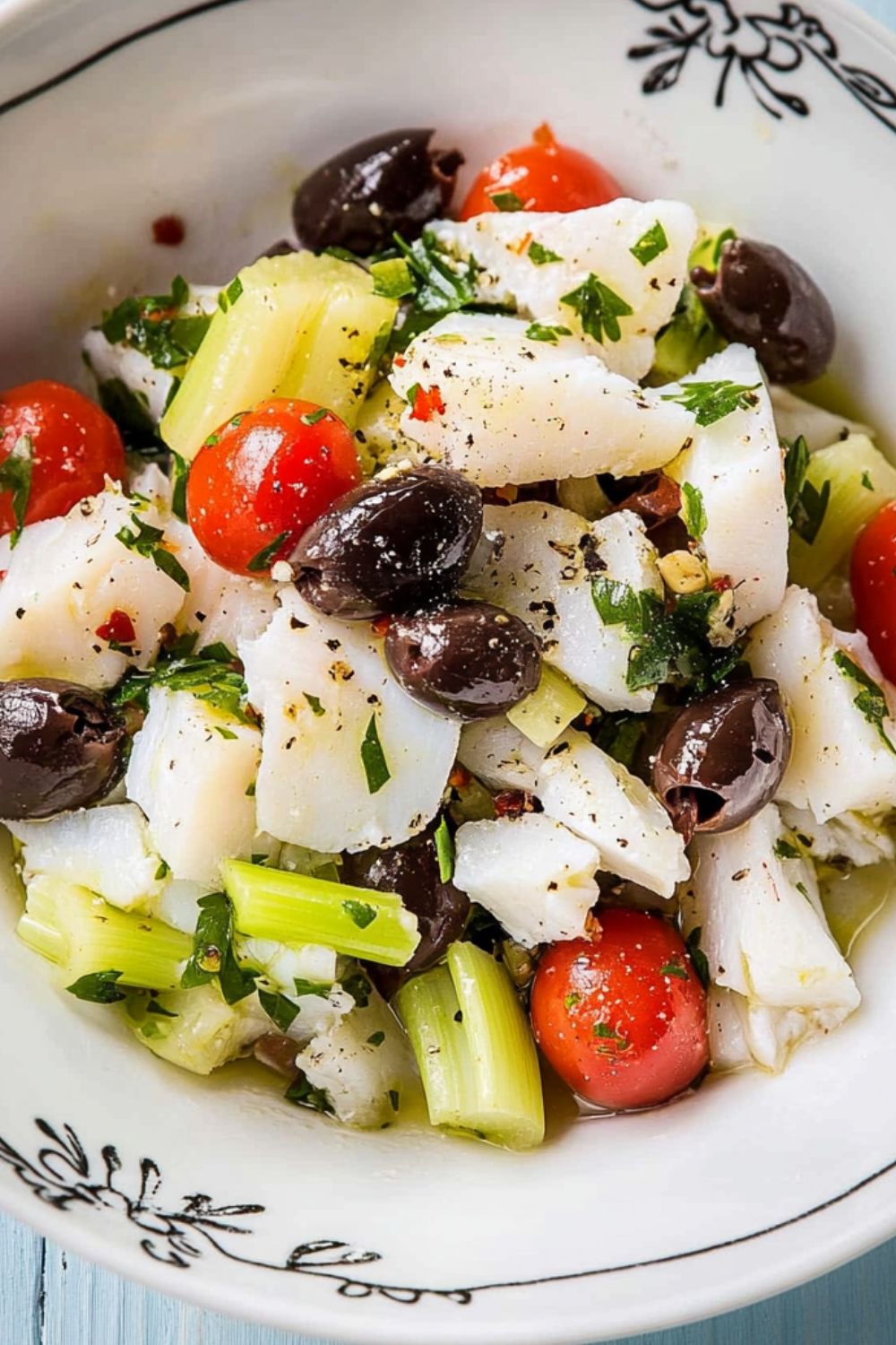 Chilled Salted Cod Salad with Mediterranean Spices – A Must-Try Italian ...