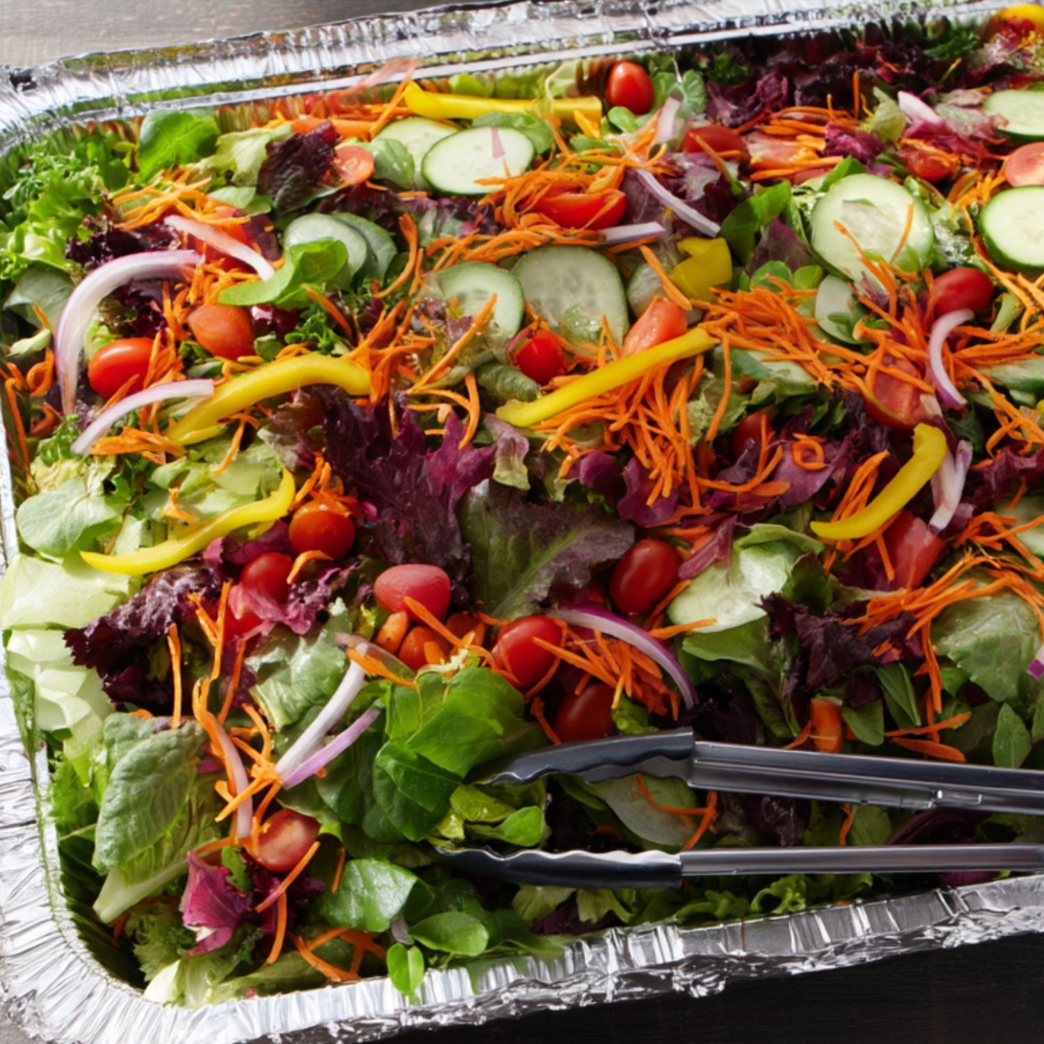 Epic Garden Salad for a Crowd (50 Servings, Ready in 20 Minutes ...