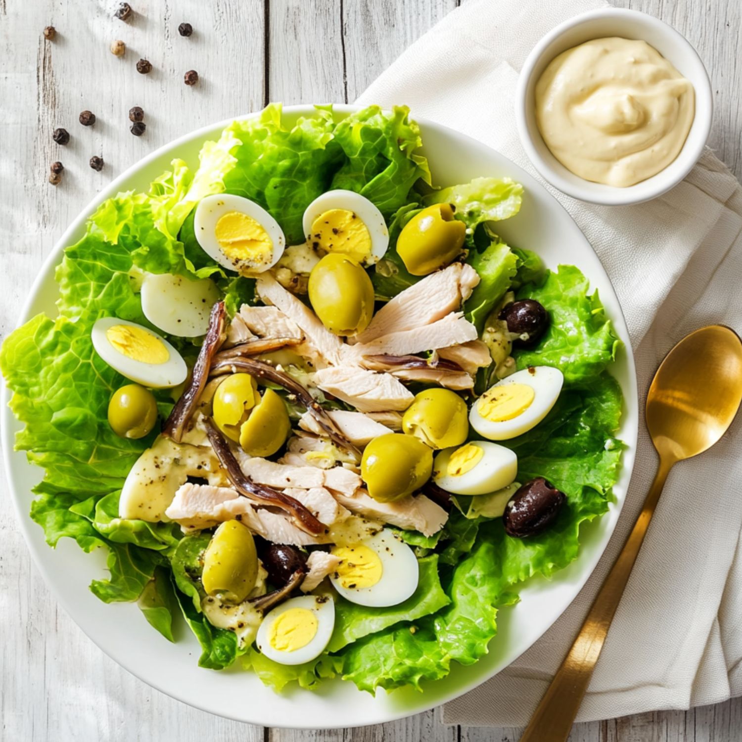 Elegant Romaine Chicken Lettuce Salad – A 15-Minute Gourmet Take on ...