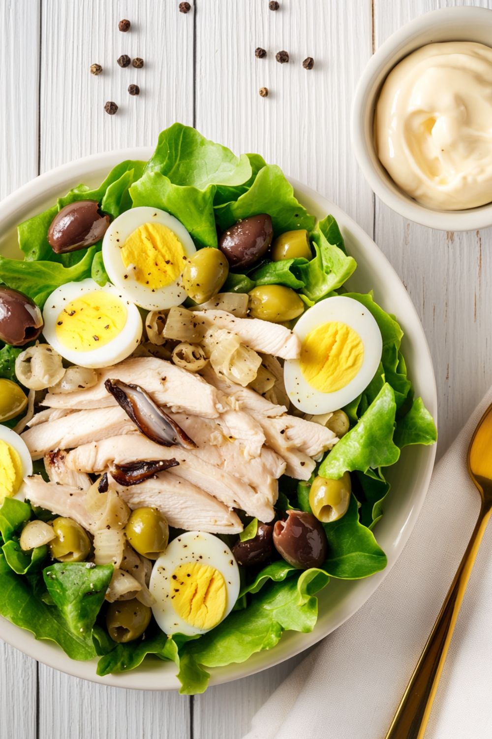Elegant Romaine Chicken Lettuce Salad – A 15-Minute Gourmet Take on ...