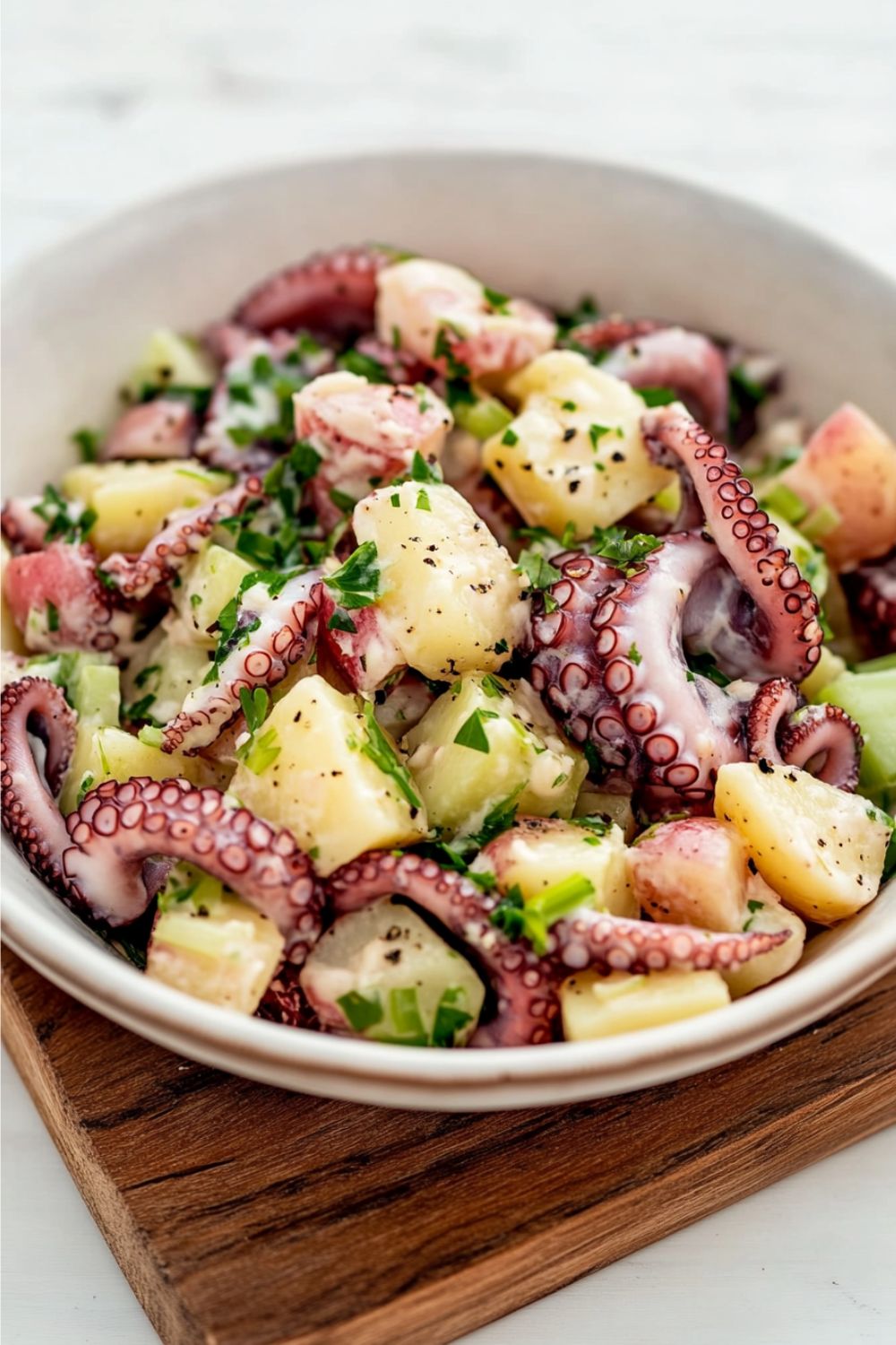 Mediterranean Octopus Potato Salad – The Italian Appetizer That Steals ...