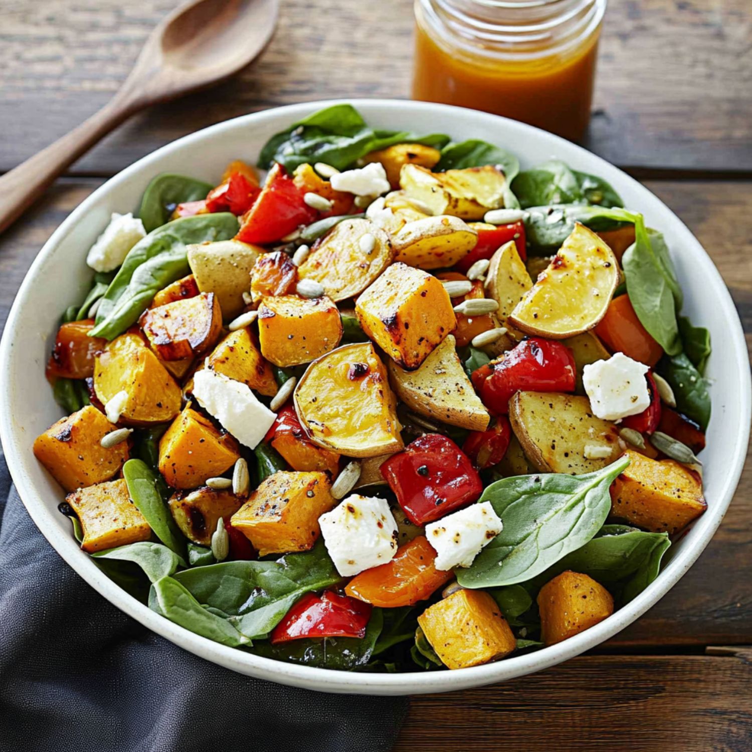 Irresistible Warm Roasted Veg Salad – The Ultimate Root Vegetable Power ...