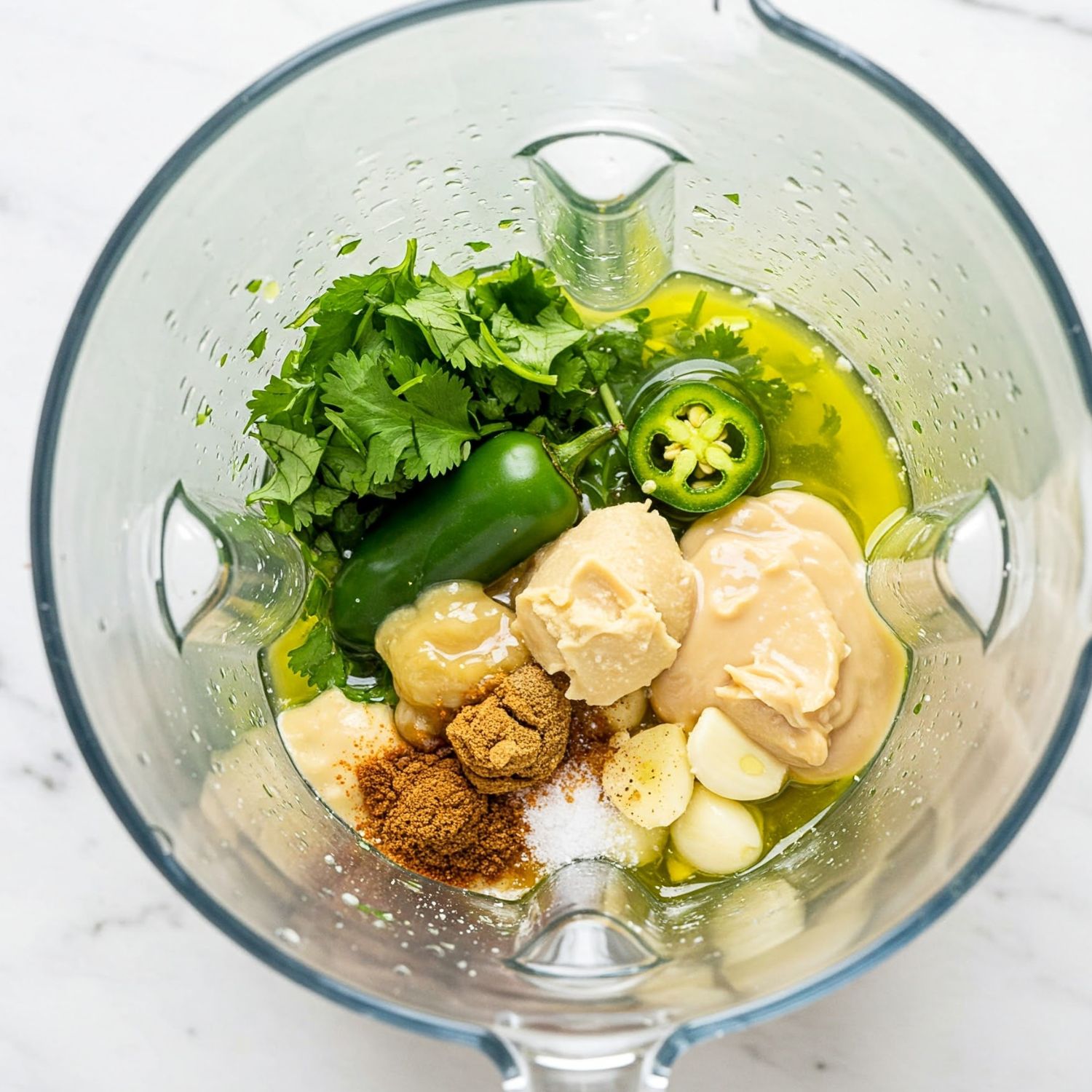 Mexican Green Salad with a Bold Cilantro-Lime Kick and Creamy Jalapeño ...