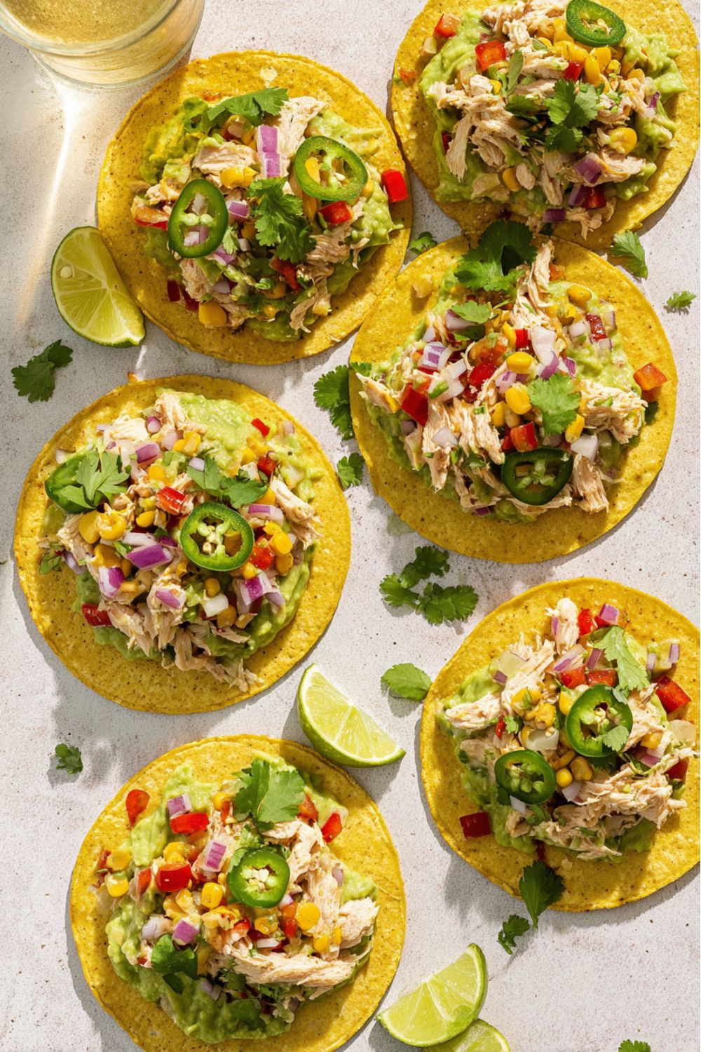 Crispy & Creamy Chicken Salad Tostadas – The Ultimate Mexican Chicken ...