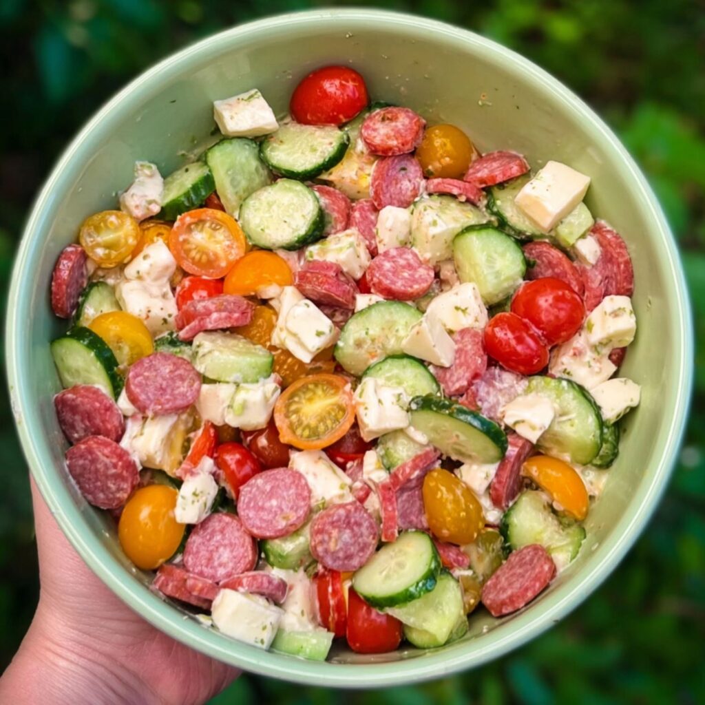 Pasta-Less Pasta Salad: The No Pasta Salad That Tastes Even Better Than ...