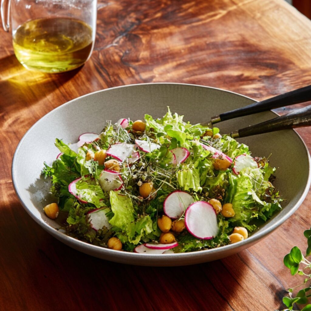 Micro Green Salad Recipe with Lime Vinaigrette – A Colorful Salad With ...