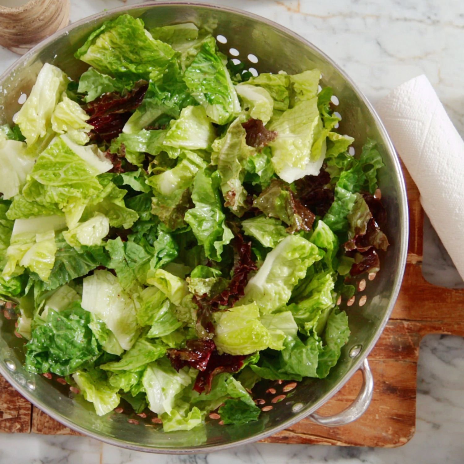 Seriously Good Leaf Lettuce Salad: A Fresh Take on Red Leaf & Romaine ...