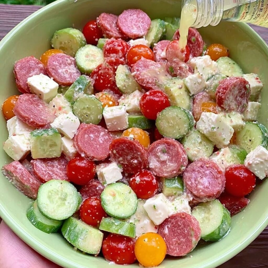 Pasta-Less Pasta Salad: The No Pasta Salad That Tastes Even Better Than ...