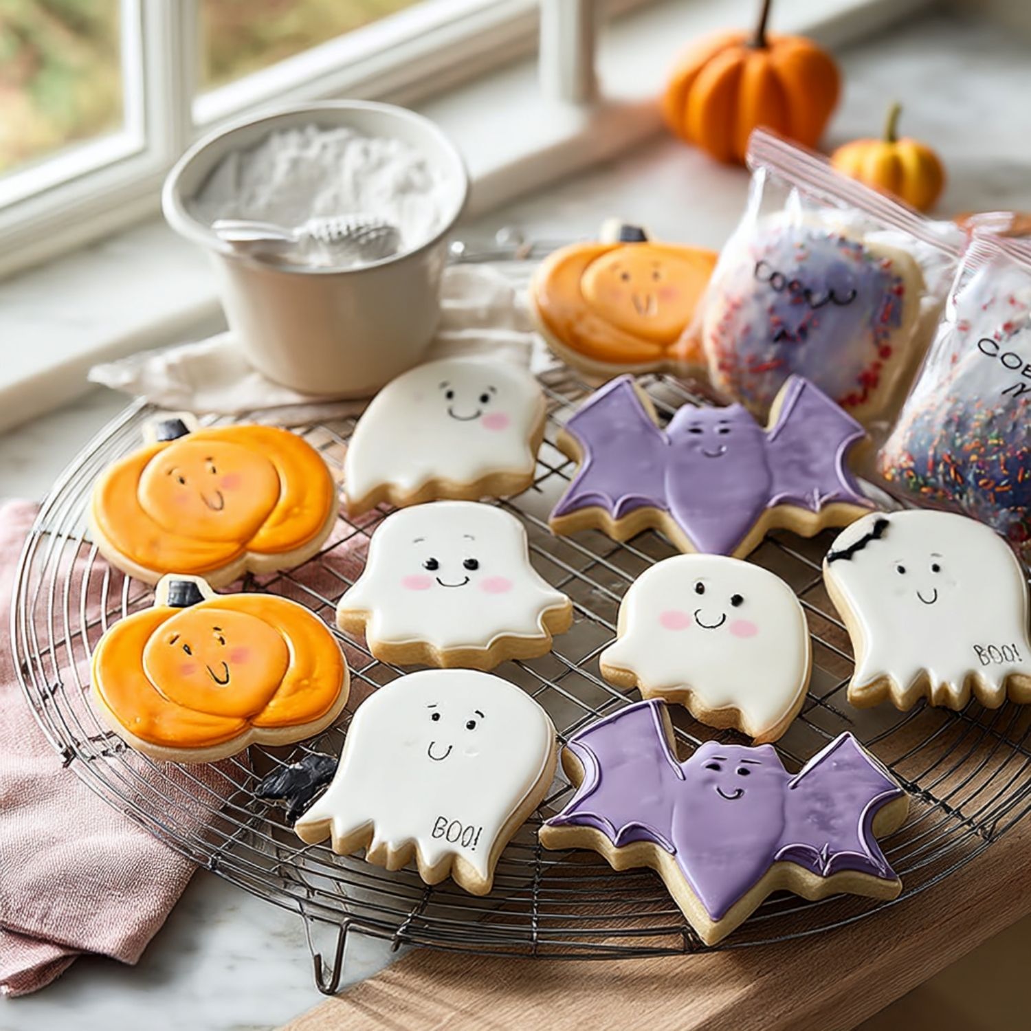 Spooky-Cute Halloween Royal Icing Cookies – The Ultimate Decorated ...