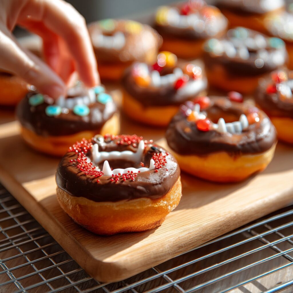Terrifyingly Fun Halloween Donuts With Teeth – Spooky Donut Designs ...