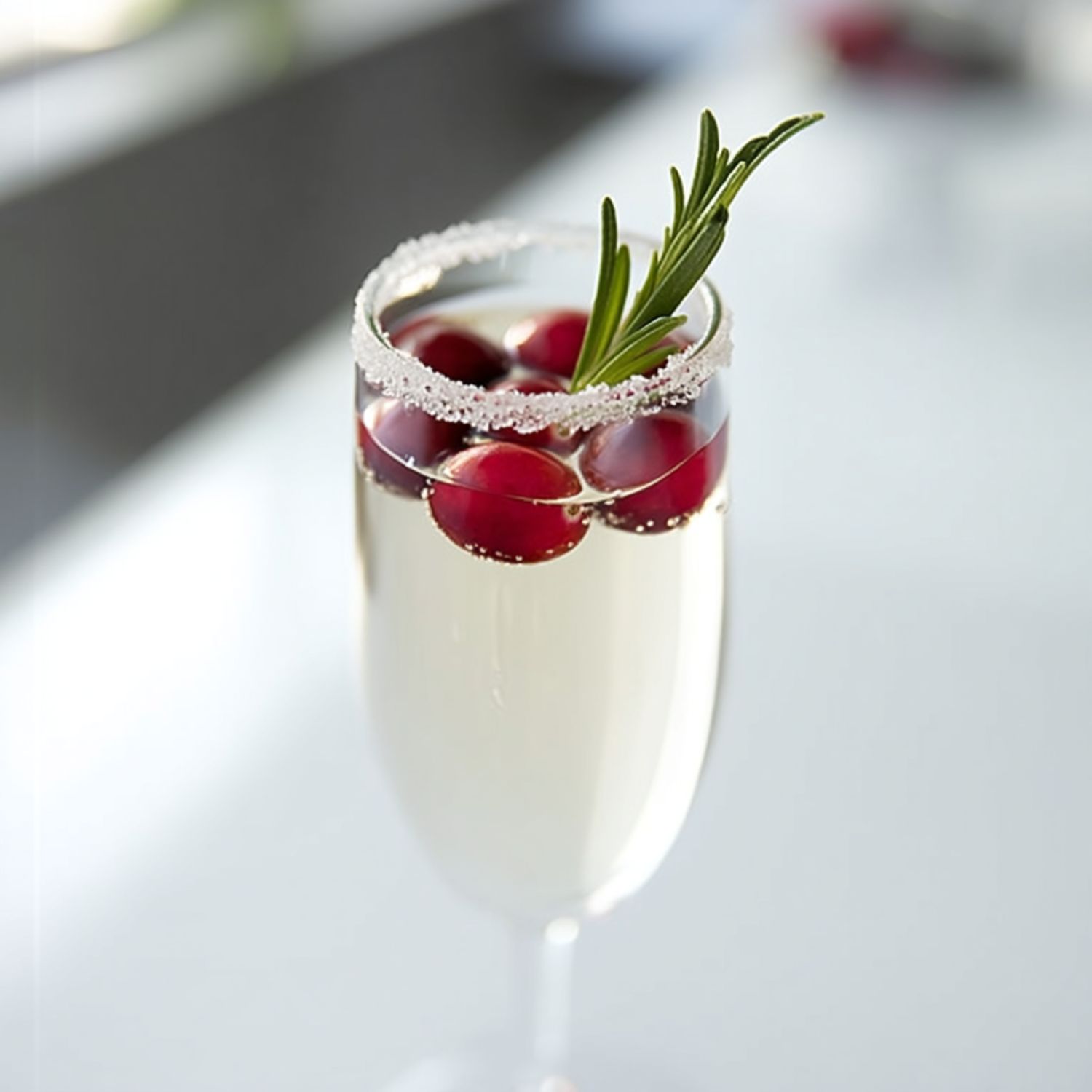 White Cranberry Christmas Mimosa – A Bright, Bubbly Holiday Cocktail ...