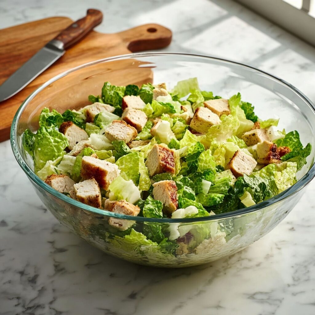 Super Bowl Salad: Chicken Bacon Ranch Chopped Salad for Game Night
