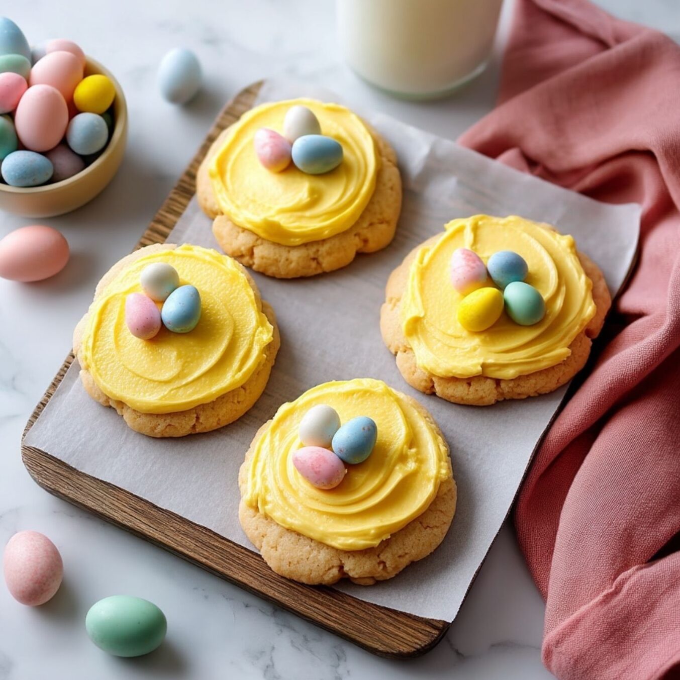 Easter Crumbl Cookies: Chunky Mini Egg Cookies for a Fun Spring Dessert