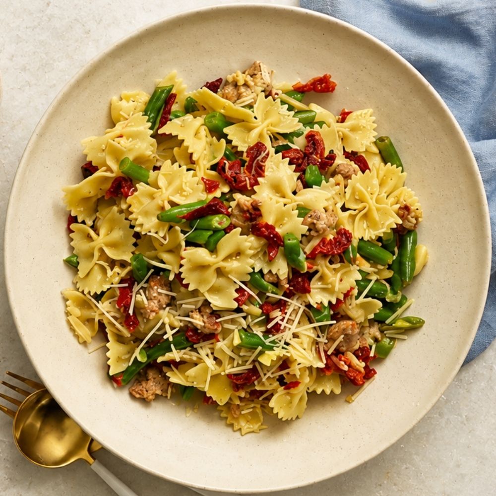 Bold and Zesty Pasta Fagiolini and Italian Sausage